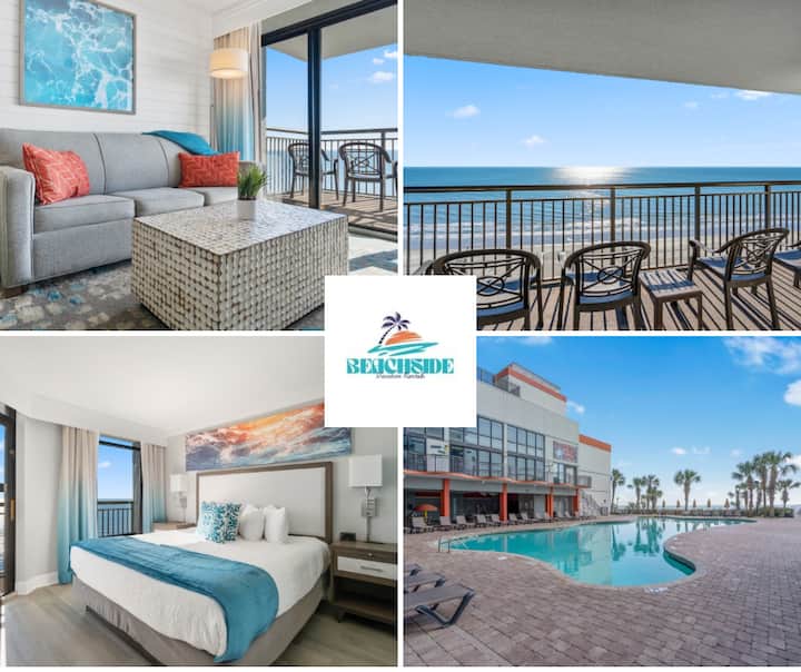 Oceanfront Oasis | Waterpark And Stunning Views! - Myrtle Beach, SC