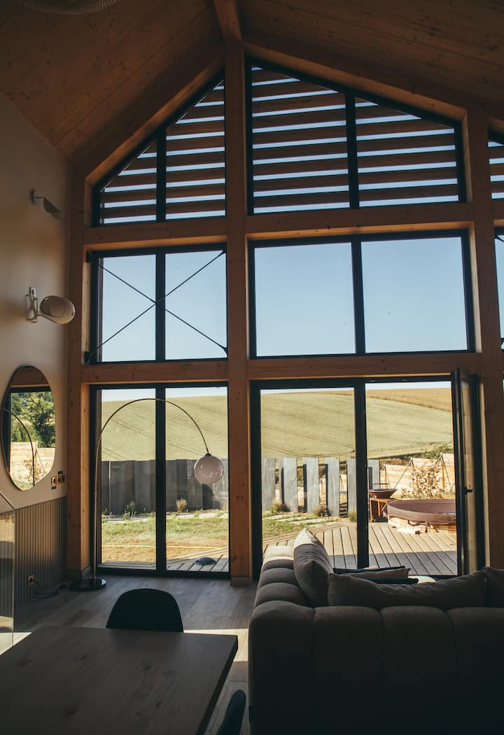 Sublime éColodge Avec Spa & Vue Panoramique - France