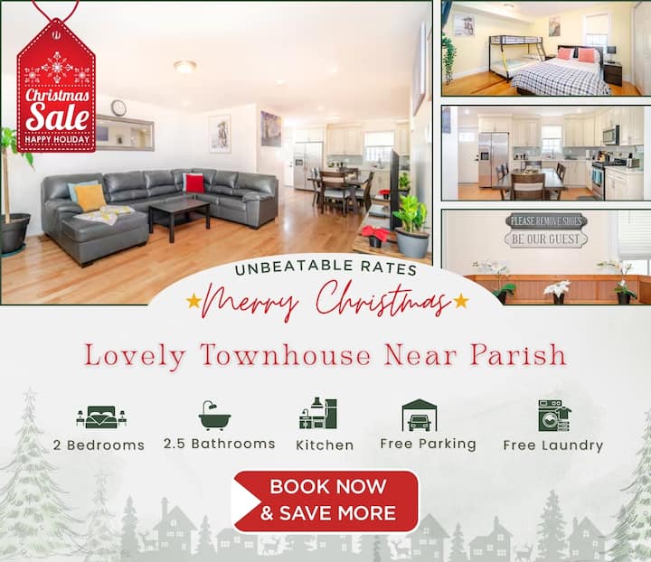 41 - 2br Quincy | Lovely Townhouse Near Parish - Quincy, MA