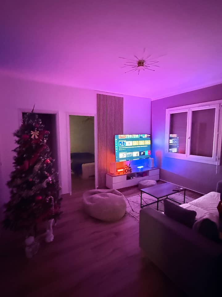 T2 En Centre-ville Avec Clim + Parking Privée - Narbona