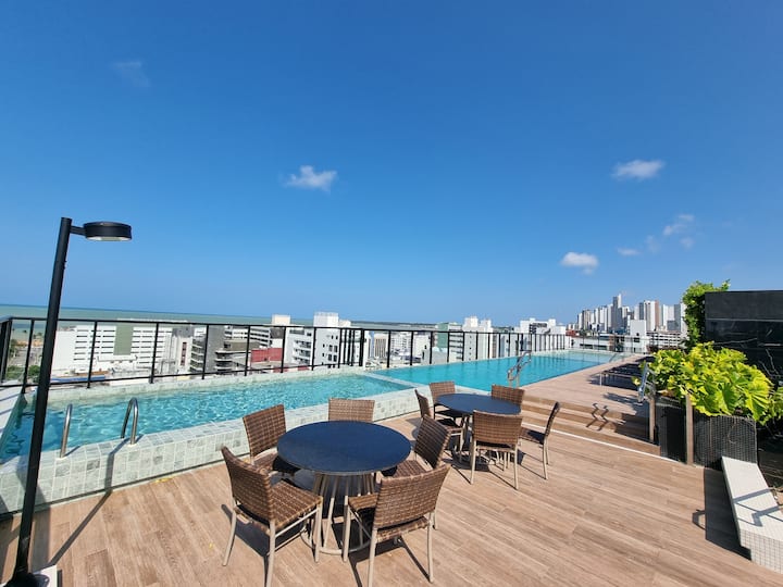 Apart 307 Flat Move Tambaú - 巴西