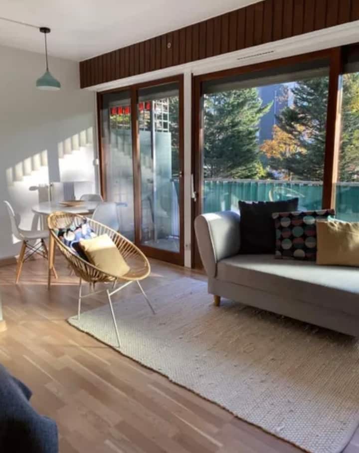 Studio Lumineux Avec Terrasse à Deux Pas De Genève - Gaillard