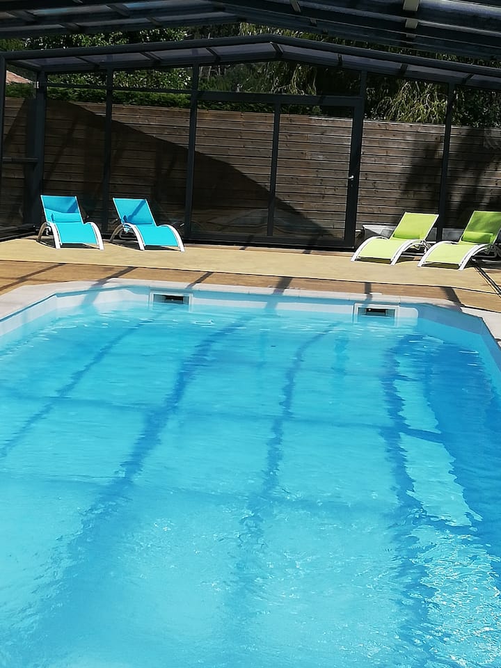 L’océan Des Landes -Duplex Plein Sud+ Piscine - Soustons