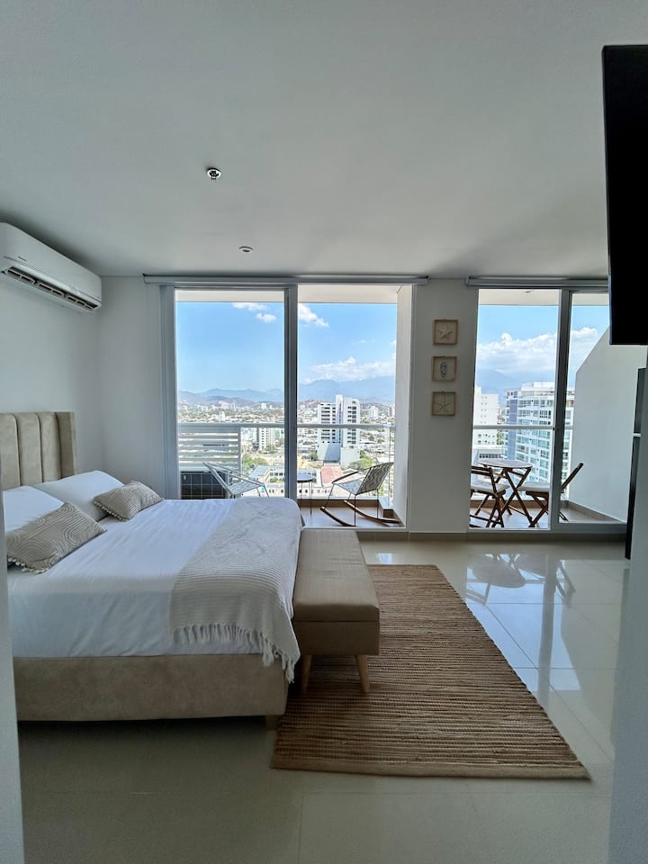 Apartaestudio Moderno En Santa Marta - Santa Marta, Colombia