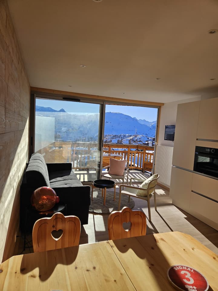 Appartement Hyper-centre, Vue Exceptionnelle - L'Alpe d'Huez