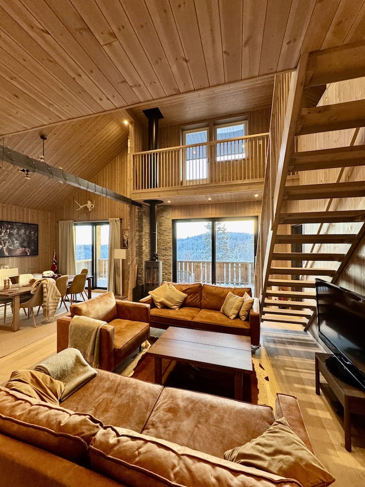 Eksklusiv Feriehus Med Jacuzzi Og Biljardbord - Norway