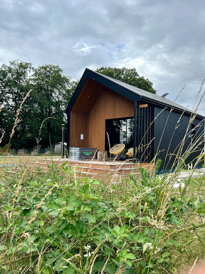 Lodge Bois Avec Bain Nordique Privatif-le Chêne - Seine-Maritime