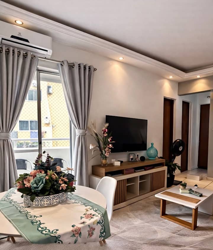 Apto Premium Vinhais: Ar Na Sala + Suíte E Wi-fi - São Luís
