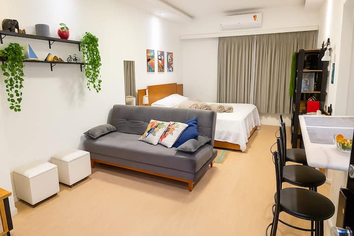 Apê Moderno No Flamengo: 300 Metros Da Praia. - Rio de Janeiro