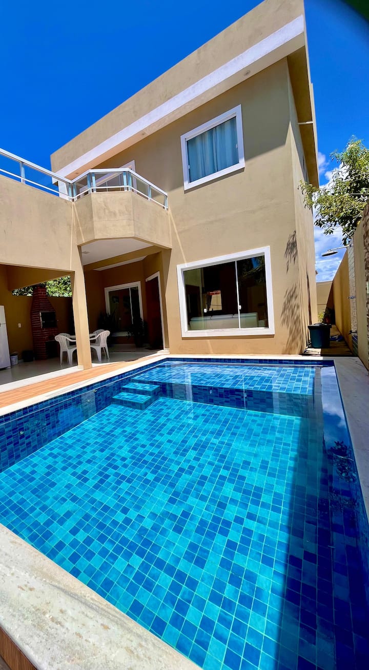 Casa De Praia Com Piscina Em Porto De Sauípe - Bahía