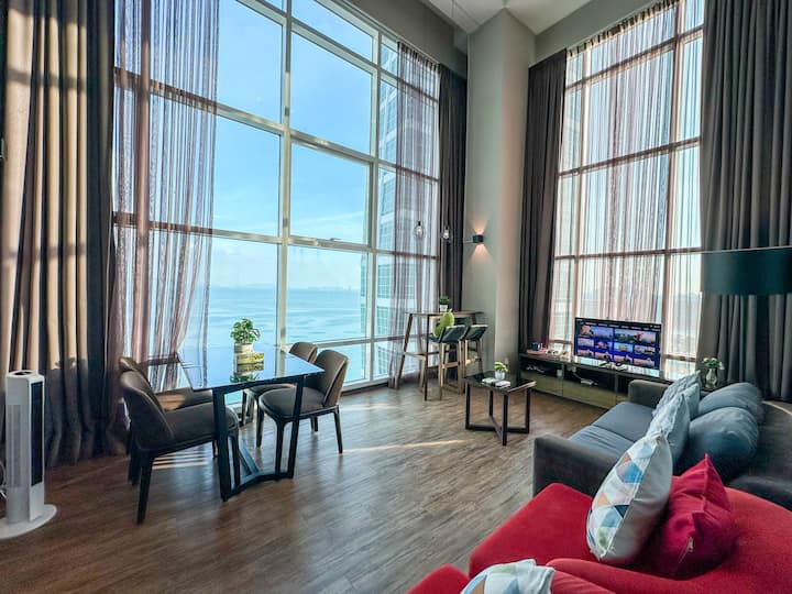 Maritime L Seaview 2br Duplex Georgetown L 8pax - Permatang Pauh
