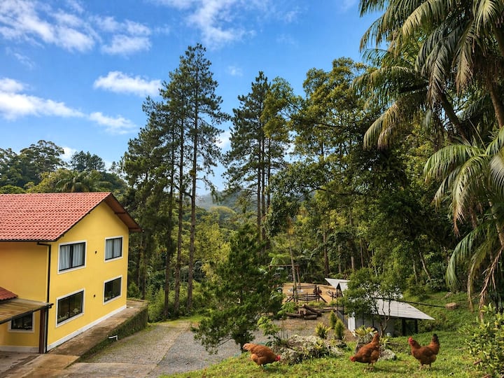 Casa Na Montanha | Animais, Piscina E Experiências - Nova Friburgo