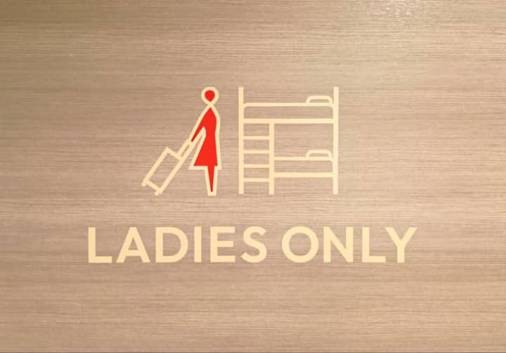 【Femaleonly】shared Dormitory Room, Bunk Beds - Osaka