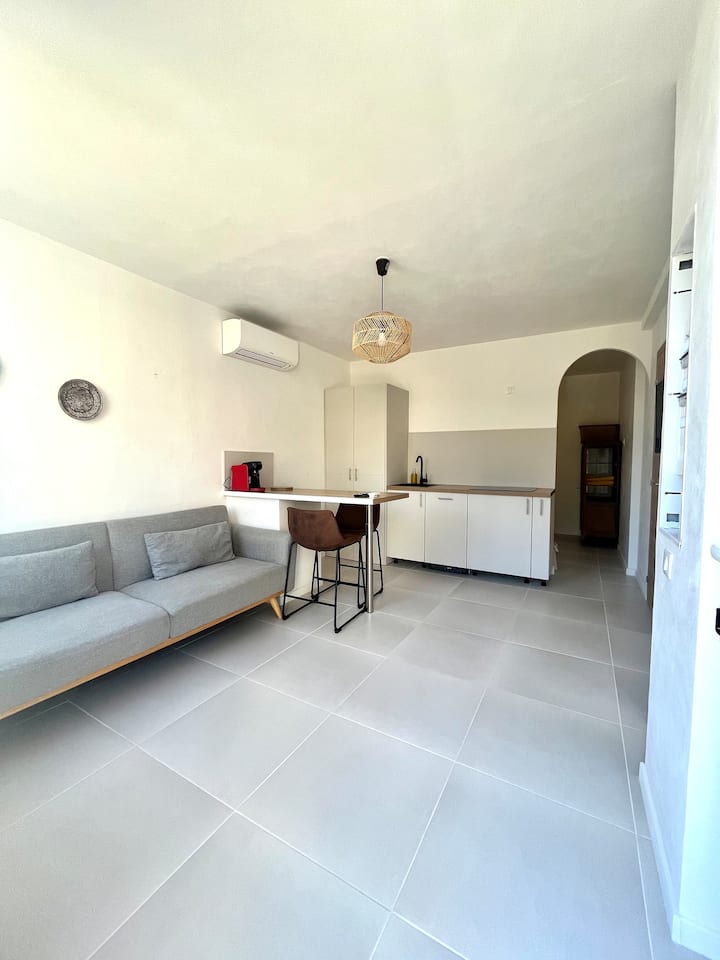T2 Confort Sur Ajaccio - Clim - Wifi - Parking - Ajaccio