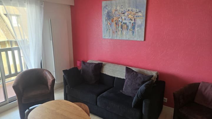 Appartement Vue Mer Imprenable Parking Public Wifi - Plage de Blonville-sur-Mer
