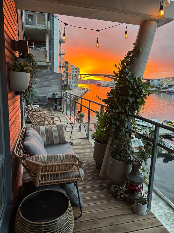 Sentral Leilighet Ved Sjøen Med Gratis Parkering - Bergen, Noruega