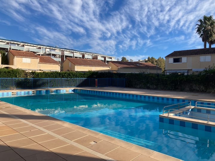 Studio 4 Couchages Piscine Clim - Hyères