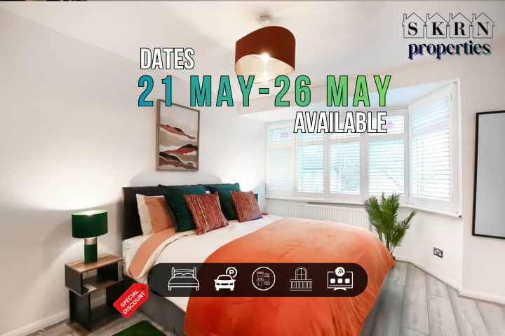 2br Near Tottenham Stadium | Free Parking |Sleep 4 - Enfield Town
