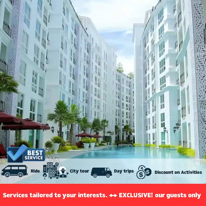 City Garden Olympus Condo Fl.7 - Pattaya