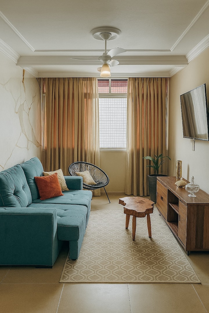 Meireles Ap Amplo/4 Quartos: Ar, Wifi E Conforto. - Fortaleza