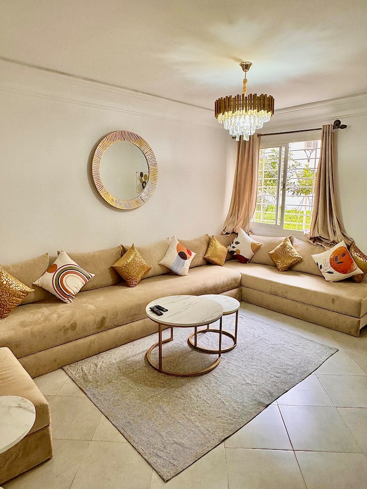 Appartement Lumineux Propre à 3min De La Plage - Agadir