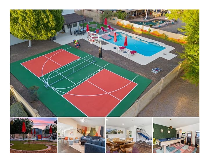 Cobo Escape | Heated Pool | Minigolf | Game Room - Phoenix, AZ