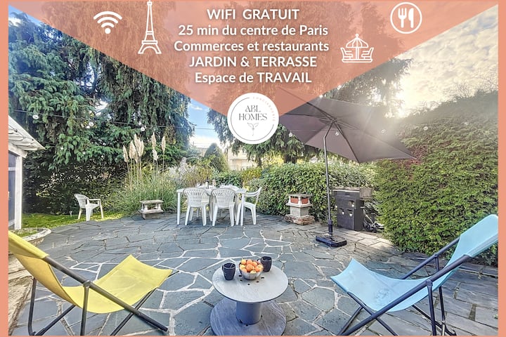 Le Garden Home - Un éCrin De Verdure Proche Paris - Viry-Châtillon