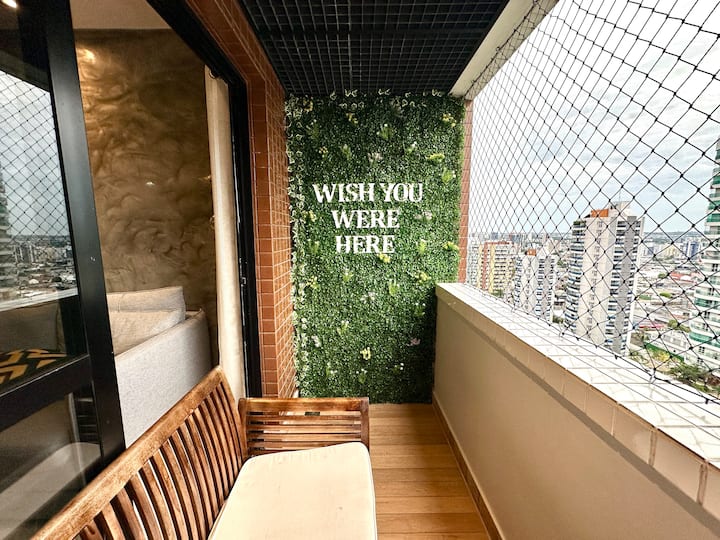 Flat Incrível No Adrianópolis, Piscina E Jacuzzi - Manaus