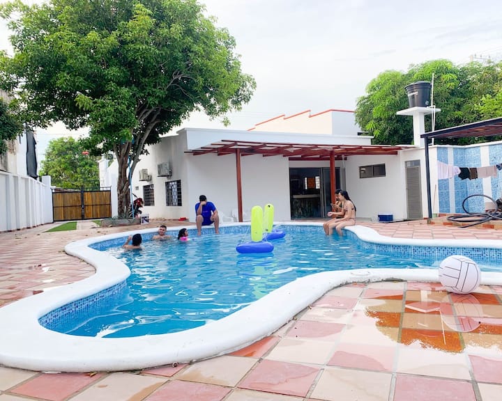 Casa Con Piscina Puerto Colombia - Puerto Colombia