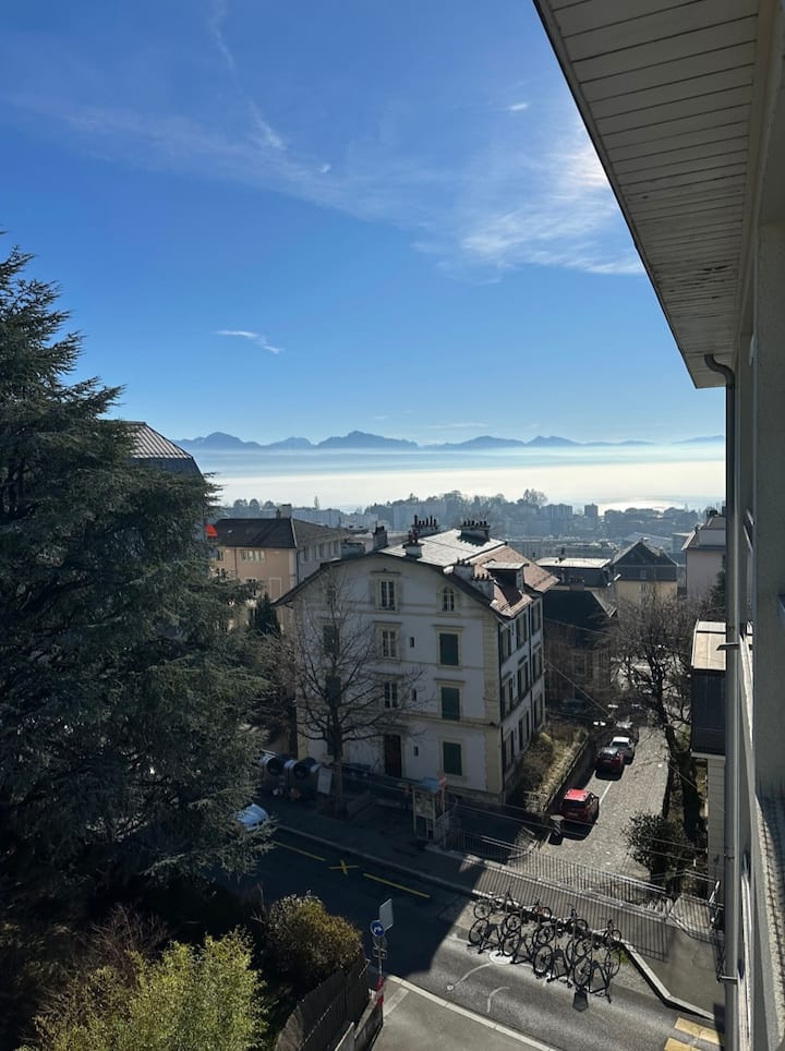 Appartement Vue Lac Proche Centre-ville - Lausanne