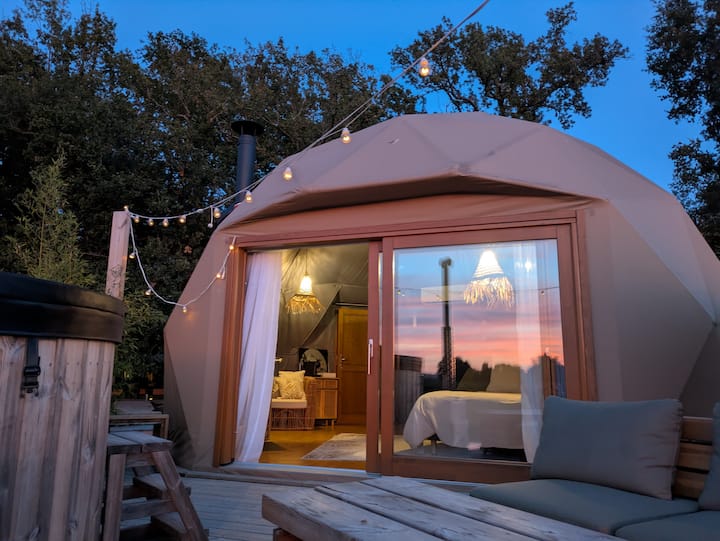 Dôme Shayou à Via Doma Eco Resort Insolite & Spa - Tarn-et-Garonne