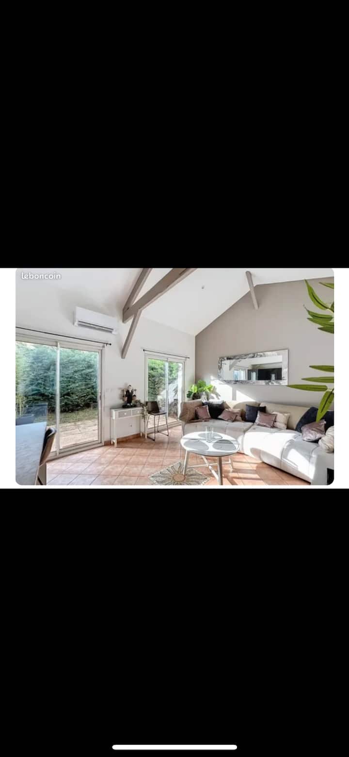 Appartement Jardin 3 Personnes Avec Jardin - Saint-Bonnet-de-Mure