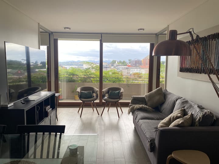 Depto Vista Lago Y Volcán En Centro Puerto Varas - Puerto Varas
