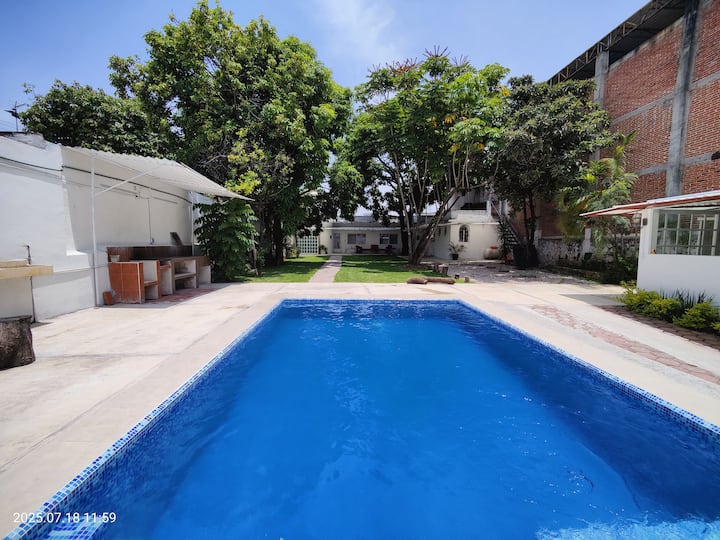 Relajante Casa De Fin De Semana. - Cuautla