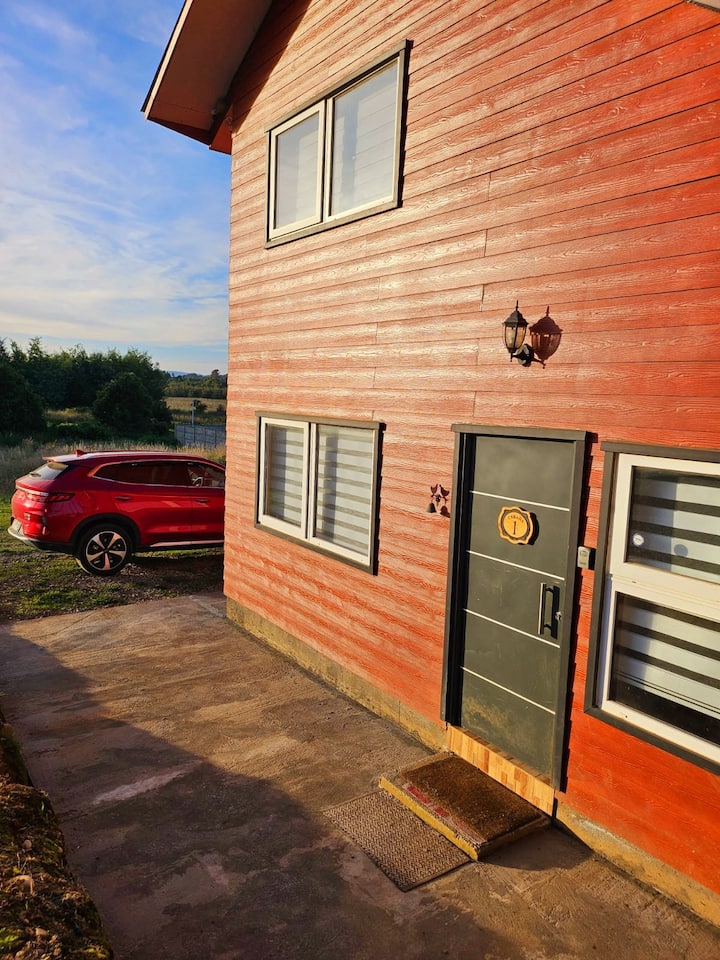Cabaña Loft Estilo Rústico - Moderno - Valdivia