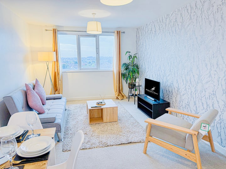 Quirky 1 Bed Flat, Sleeps 4, Pet Friendly. - Nottingham