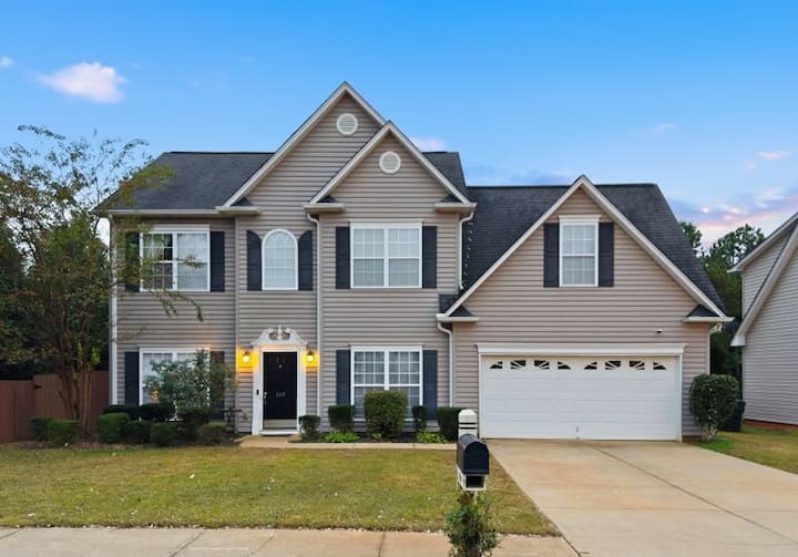 Serene 6bed House In Oak Springs - South Carolina