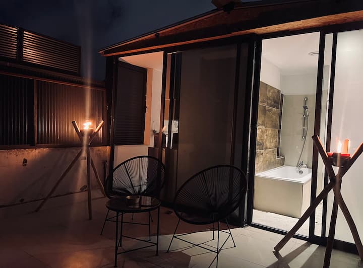 Can 2025 • Rooftop Privé + Baignoire • 100m Stade - Casablanca