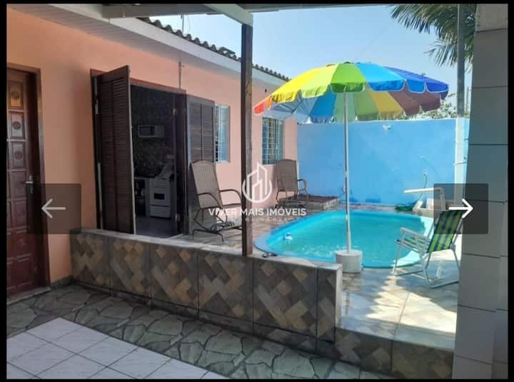 Casa Temporada Com Piscina Praia De Leste - Matinhos