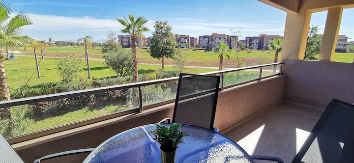 Bel Appartement, Vue Sur Golf - Marrakech