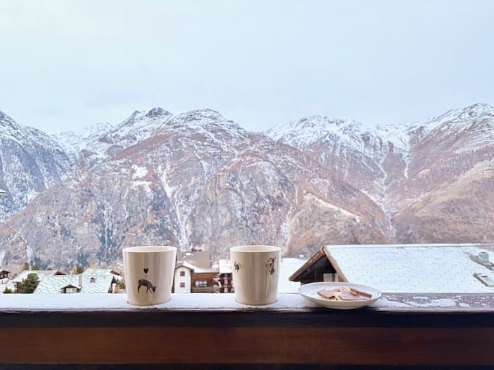 Chalet Iris – Gemütliches Berghaus Zentrum Grächen - Grächen