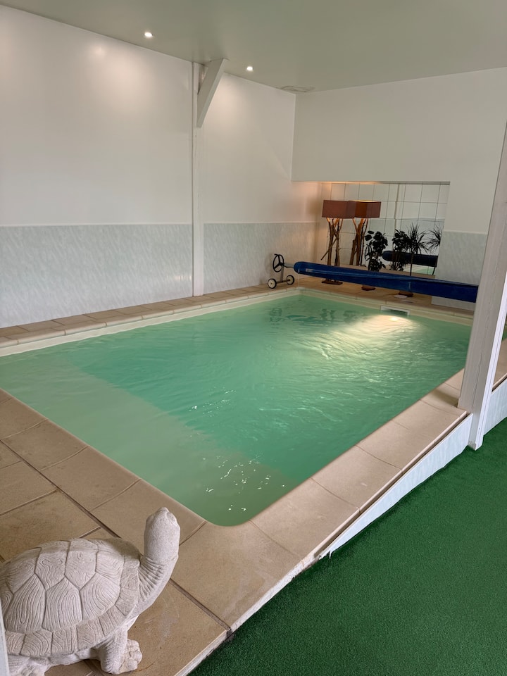 Gîte Avec Piscine Intérieure - Bourgueil