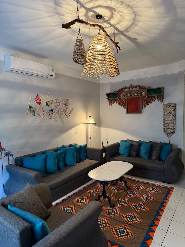 Charmante Maison 3 Ch • Plage à Pied • Tunisienne - Tunisia