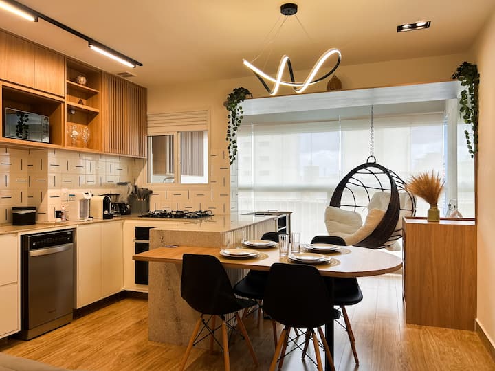 Apto Design No Coração De Campinas|ar|garage|grill - Campinas