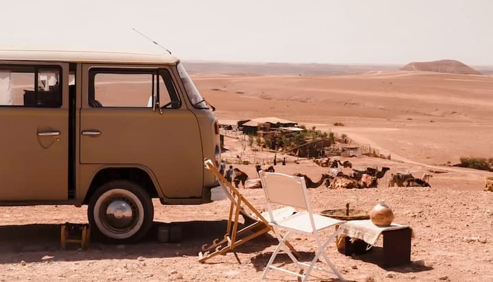 Van Vintage - Nuit éToilée Dans Le Désert Agafay - Morocco