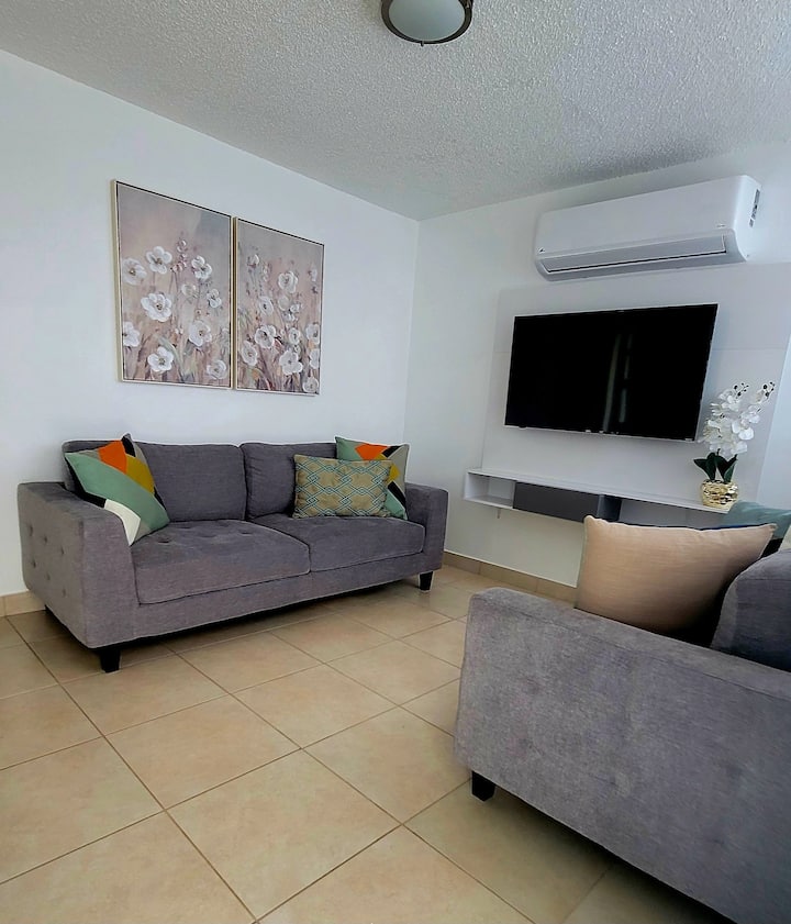 Family House Full A/c Expreso52 5 Camas Patio Bbq - Caguas