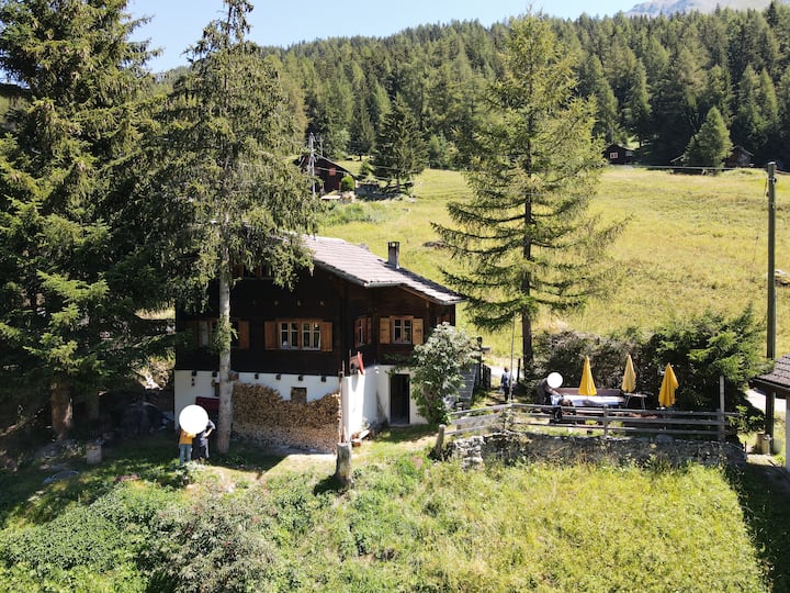 Petit Chalet D'altitude - Charme Et Authenticité - Arolla