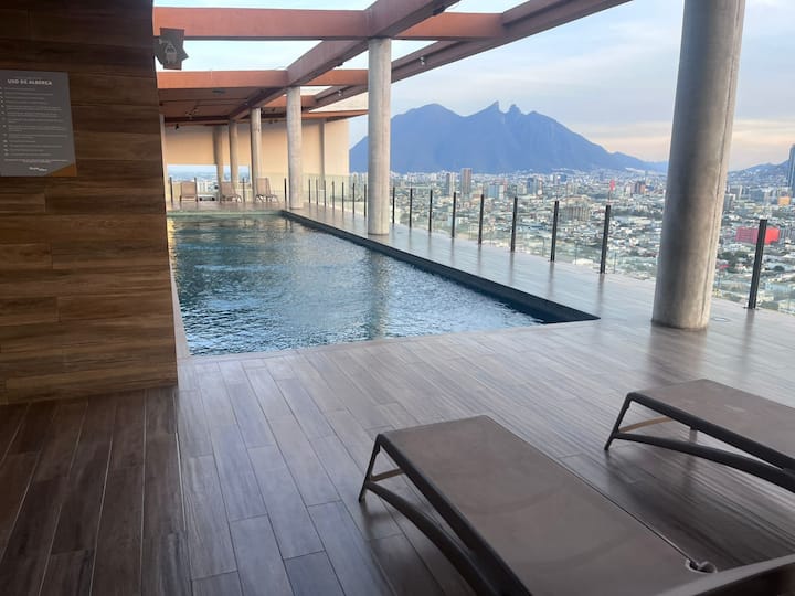 Torre República | Depa Moderno + Ubicación Premium - Monterrey