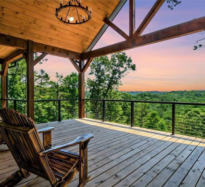 Luxe Cabin With Stunning River Views - Ellijay
