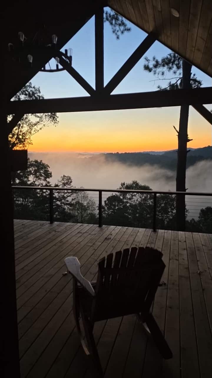 The Stag’s Leap | Luxe Views & River Vibes - Ellijay, GA
